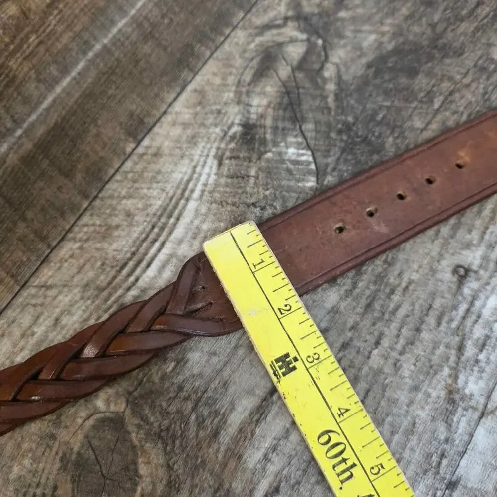 Vintage | Accessories | Vintage Statue Of Liberty Belt Brown Leather ...